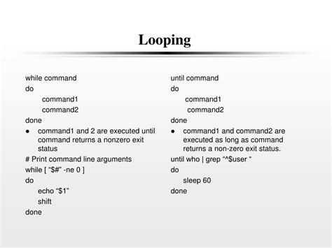 Ppt Bourne Shell Programming Powerpoint Presentation Free Download