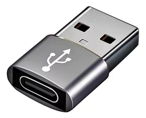 Adaptador Usb Tipo C Hembra A Usb Macho Carga Rapida Datos Otg