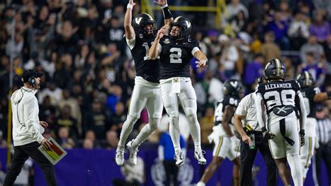Vanderbilt Vs Lsu Final Score Highlights In College Football