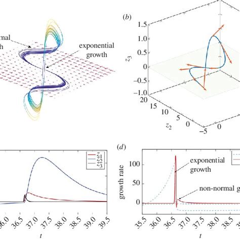 A A Trajectory Of The Considered Dynamical System Coloured According