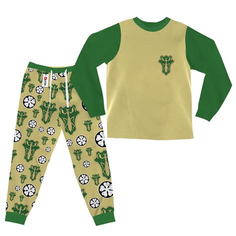 Green Mantis Pajamas Set Gearotaku