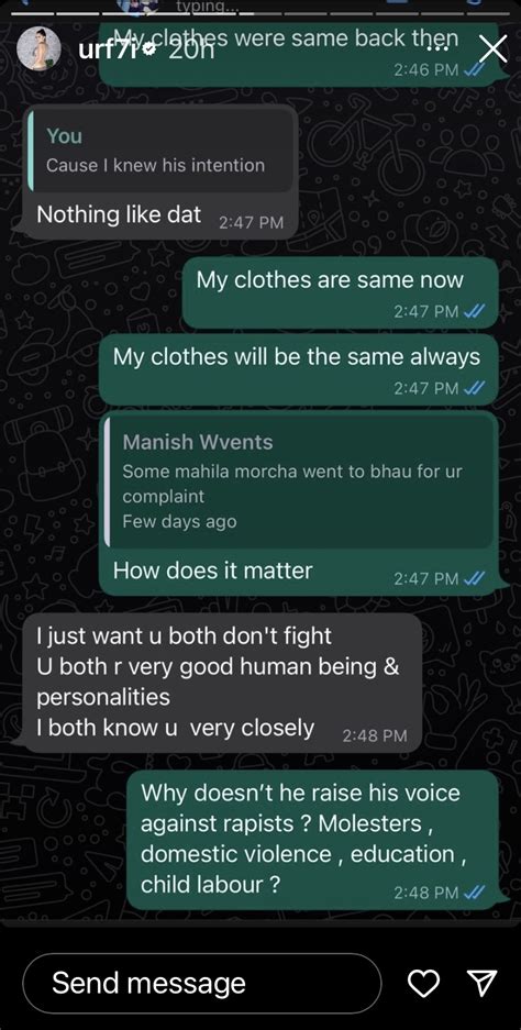 Hindustani Bhau Publicly Threatens Uorfi Javed For Wearing Bold Outfits