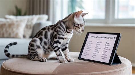 Creative Cat Names Starting With T Over 100 Ideas