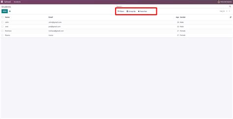 How To Configure Search View Filters Group By In Odoo 16