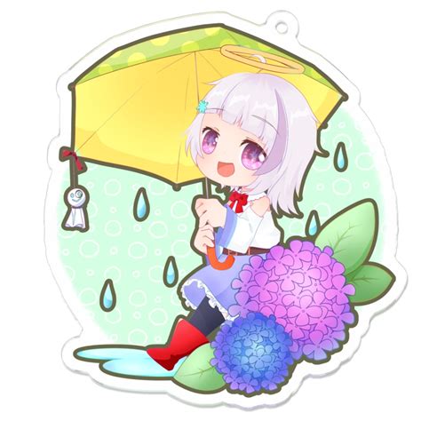 アクリルキーホルダー雨【せっつぇる】 せっつぇるshop Booth