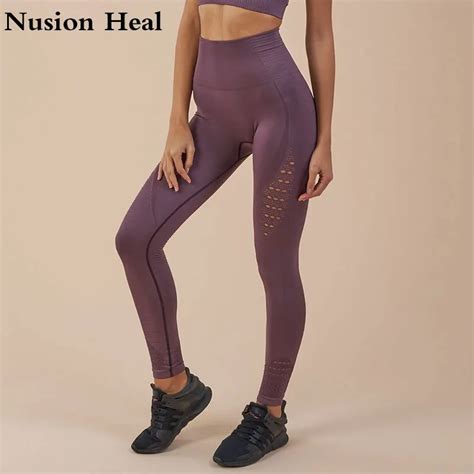 19 Super Stretchy Gym Tights Energy Seamless Tummy Control Yoga Pants
