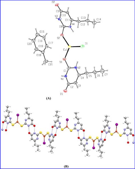A Molecular Diagram Of Compound 1 Together With The Atomic Numbering