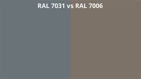 Ral 7031 Vs 7006 Ral Colour Chart Uk