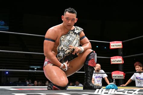 23歳と24歳の若きエースたちがdragon Gate頂上決戦！王座防衛した菊田円が「俺の大きな大きな自慢のお尻についてきてくれ」 バトル