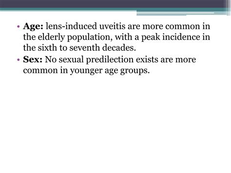 Lens Induced Uveitis Pptx