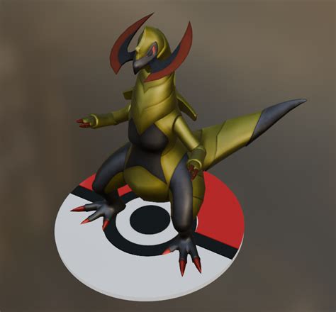 Archivo Stl Haxorus Proud Dragon Pokemon 🐉 Gcode・idea De Impresión