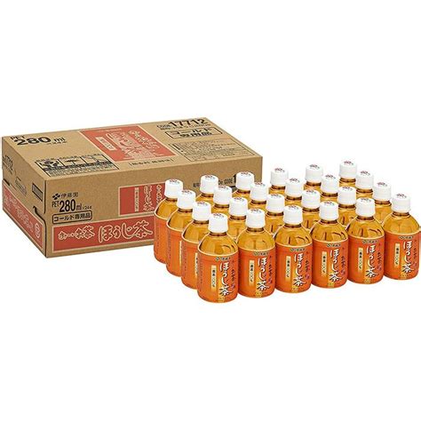 伊藤園 お〜いお茶 焙じたての香り ほうじ茶 ペット 280ml 2ケース 48本入り ペットボトル 4901085615003 2cs