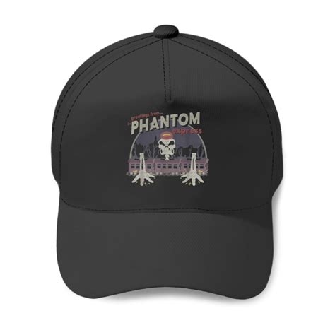 Cuphead Greetings From The Phantom Express Baseball Caps Sold By