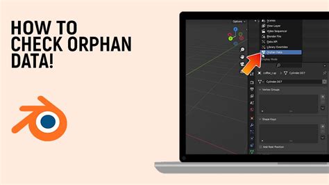 how to check orphan data in layer window in blender [easy] youtube