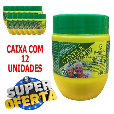 Canela de Velho Sebo de Carneiro g Pom Massagem Unidades ABRAÃO ERVAS