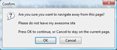 Alert Message When The Form Is Not Complete HirdWeb