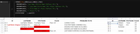 What Formula Or Script To Use To Automate Shifting Cells To Right Or