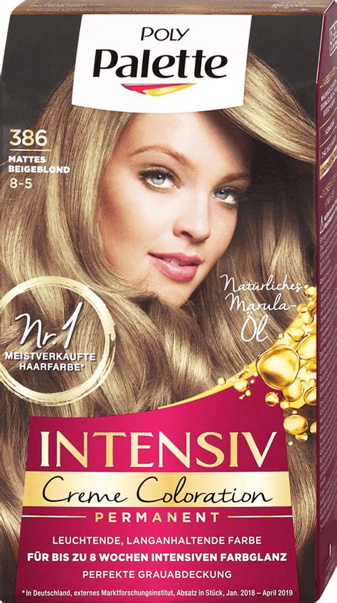 Poly Palette Intensiv Creme Coloration Permanenter Aufheller Nr 386