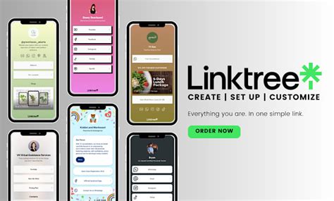 Set Up A Professional Linktree Bio Link Landing Page By Vanyartn Fiverr