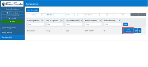 Notify Service User UserGuide