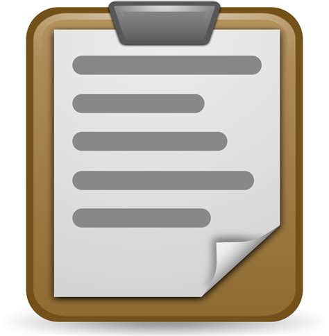 Clipart Paste Icon
