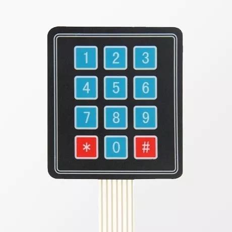 Teclado Membrana Matricial 4x3 Keypad Arduino Autoadhesivo En Venta En Capital Federal Capital