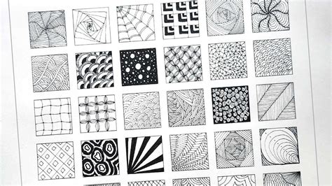 Easy Zentangle Patterns Step By Step Zentangle Tutorial For Beginners Zentangle Patterns