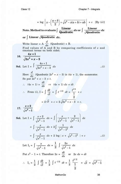 Ncert Solutions For Class Maths Chapter Exercise Mathongo