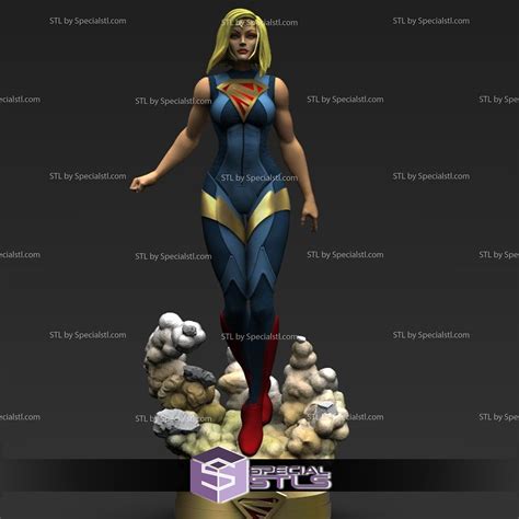 Supergirl Flying Specialstl