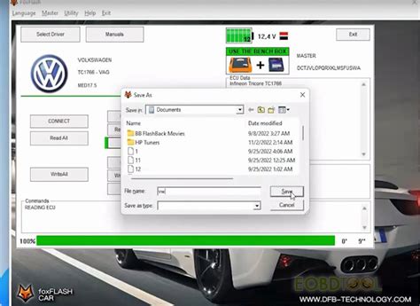 Foxflash KT200 PCMTuner ECU Bench Tool Čtení zápis VW MED17 5 ECU na Bench eobdtool infoblog cz