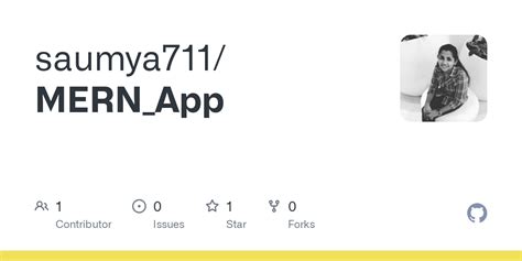 GitHub Saumya711 MERN App