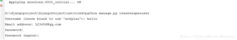 python 中问题 django db utils operationalerror no such table auth user