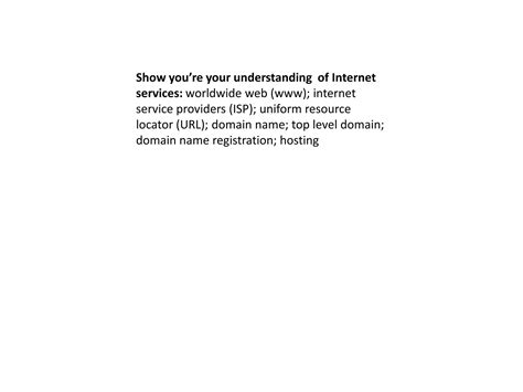 objectives and assignment pptx email internet