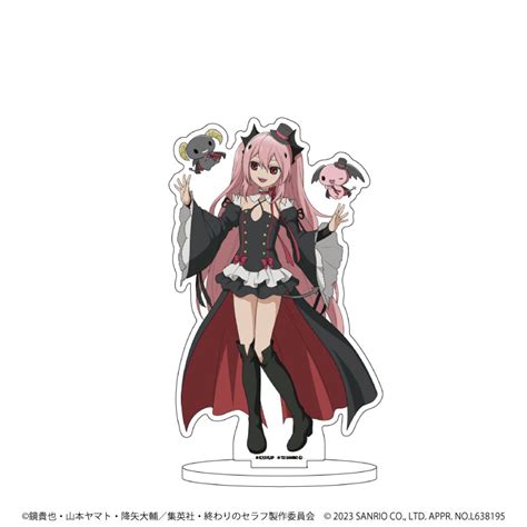 終わりのセラフ×サンリオキャラクターズ キャラアクリルフィギュア 11クルル・ツェペシ×ルロロマニック描き下ろしイラスト