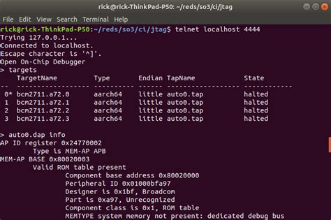 Debugging So With Jtag On Rpi So Operating System