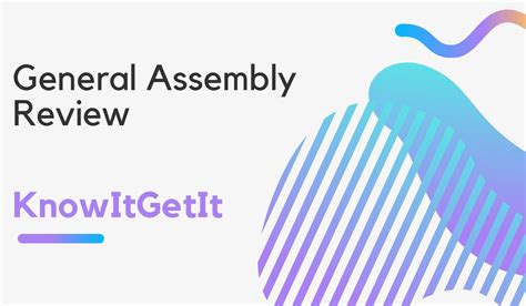 General Assembly Review Is It Worth It Ion 2023 Kigi