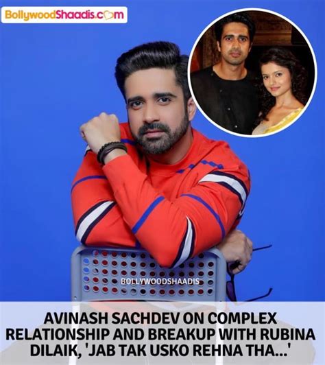 Avinash Sachdev Revealed Some Unknown Details From His Relationship With Rubina Dilaik R