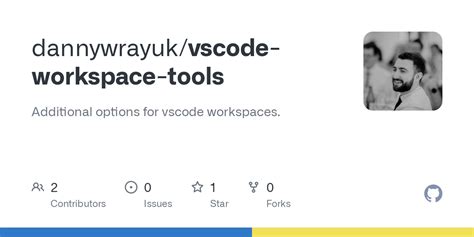 Github Dannywrayuk Vscode Workspace Tools Additional Options For