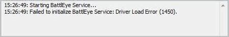 Fixed Failed To Initialize Battleye Service Driver Load Error