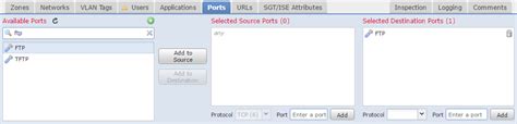 fmc access control policies network direction