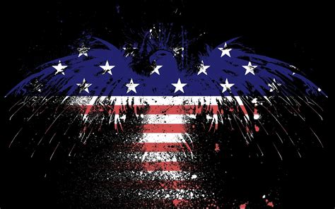 American Flag With Eagle Wallpapers Wallpaper Cave