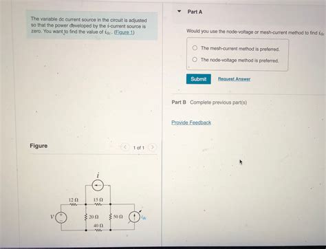 Solved The Variable Dc Current Source In The Circuit Is