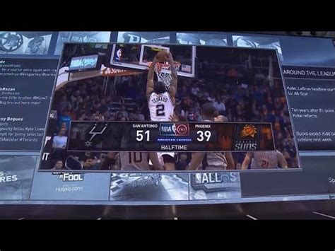 Ep 13 15 16 Inside The NBA On TNT Halftime Report Spurs Vs Suns