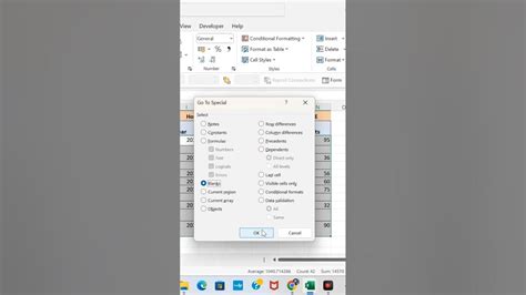 Delete Multiple Empty Rows In Excel Excel Shorts Youtubeshorts Youtube