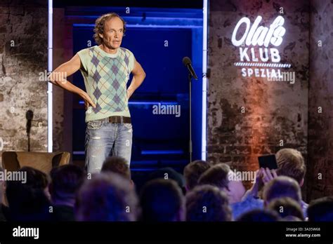 Comedian Und Schirmherr Des Comedy Festivals Humorzone Dresden Olaf Schubert Michael Haubold