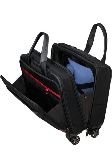 Pro Dlx 6 Laptop Bag With Wheels 156 Black Samsonite Uk