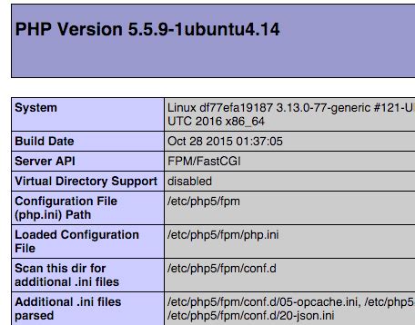 Install Nginx And Php In Docker Ubuntu Container Infoheap