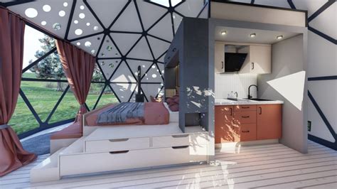 Ekodome Interior Modules Ekodome Geodesic Domes And Kits