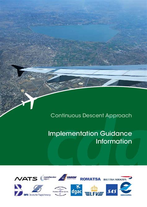 Continuous Descent Approach Implementation Guidance Information Skybrary Aviation Safety