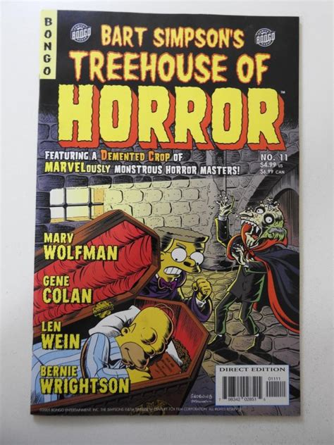 Bart Simpson S Treehouse Of Horror 11 2005 Comic Books Modern Age Bongo HipComic